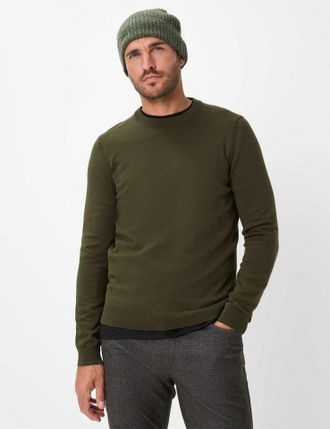 Brax Rundhalspullover Style RICK