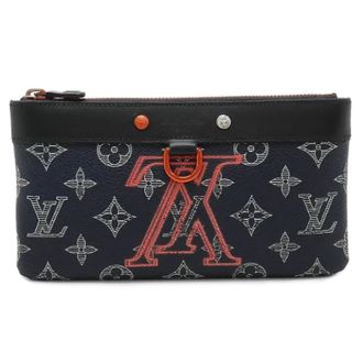 Louis Vuitton Pre-owned Monogram Ink Pochette Apollo PM Multi Pouch M62898 - - Pre-owned - Herren - Blau - ONE SIZE