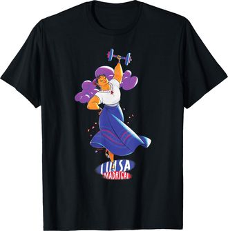 Disney Encanto Luisa Madrigal Colorful Vibes Lifting Dance T-Shirt