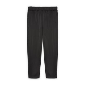 Fiorella Rubino Stretch Satin Joggers - - Trousers - Damen - Schwarzk - XS