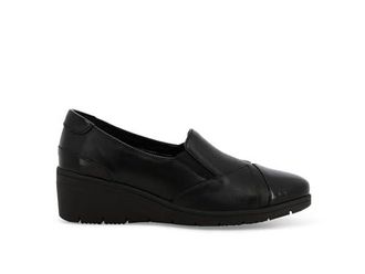 Melluso Mocassin Femme Confortable en Cuir Souple Noir k91639 40
