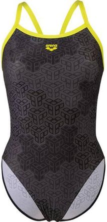 Arena Damen Schwimmanzug WOMENS CAMO KIKKO SWIMSUIT CHALLENGE BACK