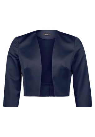 Vera Mont Damen 0059/4822 Bolero, Blau, 40 EU