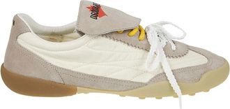 Dsquared2 Homme, Chaussures, Beige, Taille: 44 EU Soccer Lace-Up Low Top Baskets