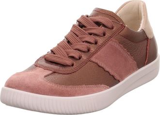 Legero Damen Sneaker Silence Frauen Schn&uuml;rschuhe,Schn&uuml;rer,Halbschuhe,Stra&szlig;enschuhe,Business,Freizeit Weite: G (WMS), Fawn (ROT) (680), 39 EU