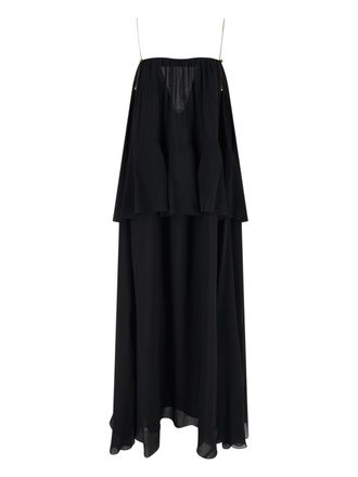 Chlo&eacute; Silk Maxi Dress