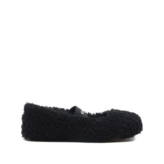 Moon Boot Shearling Ballerina - - Shoes - Damen - Schwarzk - 39 EU