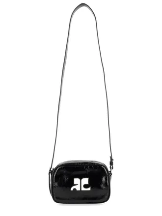 Courr&egrave;ges Reedition Shoulder Bag - Black