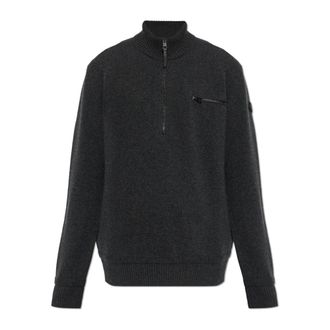 Moncler Herren, Strickwaren, Grau, 2XLGr&ouml;&szlig;e