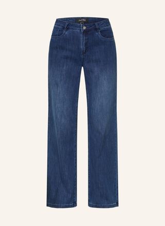 Joseph Ribkoff Wide Leg Jeans blau
