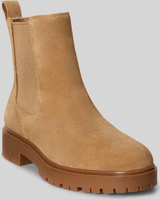 Lauren Ralph Lauren Stiefeletten aus echtem Leder mit Logo-Detail