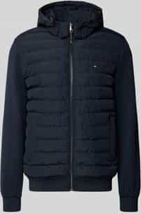 Tommy Hilfiger Regular Fit Steppjacke mit abnehmbaren Kapuze