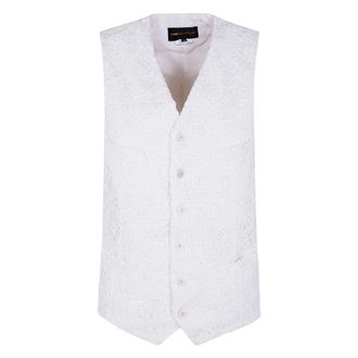 Comme Des Gar&ccedil;ons Klassische Weste - - Jackets - Damen - Wei&szlig; - L