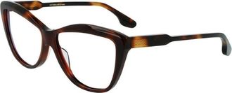 Victoria Beckham Femme, Accessoires, Brun, Taille: ONE Size Montures de Lunettes en Ac&eacute;tate