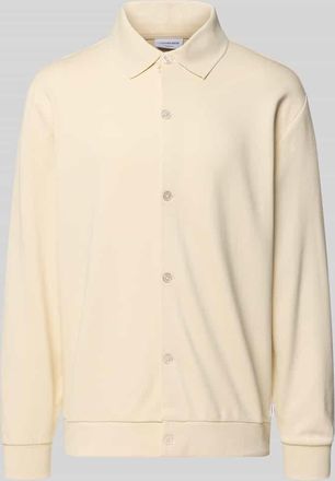 Lindbergh Sweatjacke mit Kentkragen