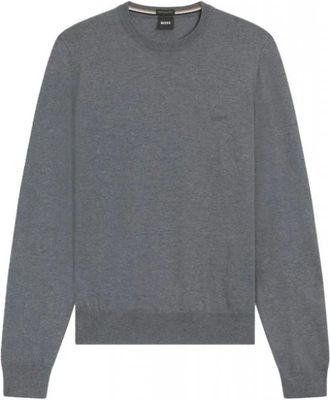 HUGO BOSS Homme, Pulls, Gris, Taille: L Botto-L Crew Neck Sweater