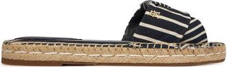 Tommy Hilfiger Pantoletten Canvas FW0FW09140 Dunkelblau