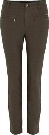 C.Ro Femme, Pantalons, Vert, Taille: 46 FR Slim-fit Pantalons