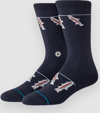 Stance Gone Fishin Crew Socks navy