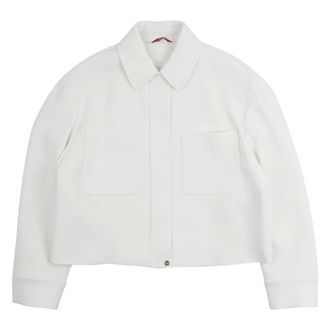 Max Mara Femme, Vestes, Blanc, Taille: 38 FR Virgus Blazer