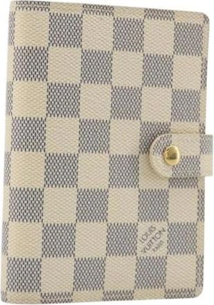 Louis Vuitton Pre-owned Couverture dagenda - Femme - Pre-owned - Blanc - Taille: ONE Size