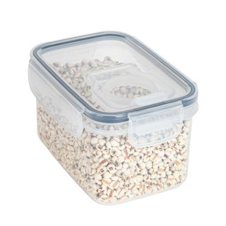 Generico Müsli-Aufbewahrungsbehälter, transparente luftdichte Aufbewahrungsbehälter für trockene Lebensmittel mit Deckel, Aufbewahrung und Organisation von Spe