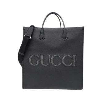 Gucci unisex, Pre-owned, Noir, Taille: ONE Size Sac fourre-tout Pre-owned