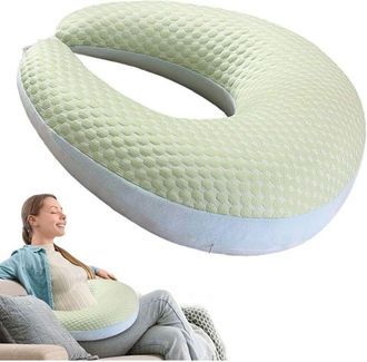 Gabrielle Ergonomisches Strickkissen - Multifunktionale Armlehne zum Basteln, Lesen/Spielen, mit Mikroperlenf&uuml;llung, waschbarer Bezug, f&uuml;r Sofa und Bett