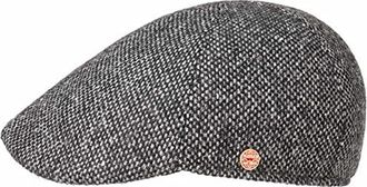 Mayser Casquette Classic Tweed Casquette Gavroche (58 cm - Noir)