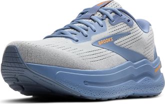 Brooks Herren Ghost Max 2 Sneaker, Oyster Mushroom/Blue/Orange, 43 EU