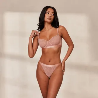 Lounge Chic Balcony Soutien-Gorge - Rose - 85 / B