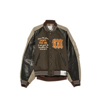 Miharayasuhiro Embroidered Panelled Jacket