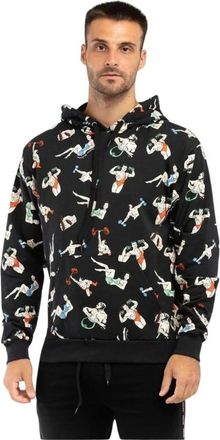 Moschino Homme, Sweatshirts et sweats &agrave; capuche, Multicolore, Taille: L SweaT-shirt &agrave; col rond en coton