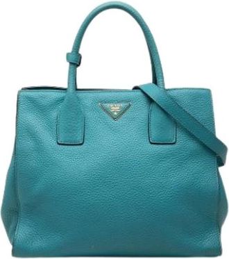 Prada Pre-owned Satchel - - Pre-owned - Damen - Blau - ONE SIZE