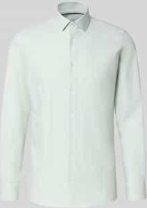 Olymp Level 5 Slim Fit Business-Hemd mit Kentkragen