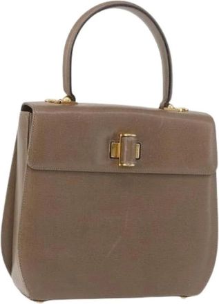 Ferragamo Sac &agrave; main Pre-owned - Femme - Pre-owned - Brun - Taille: ONE Size