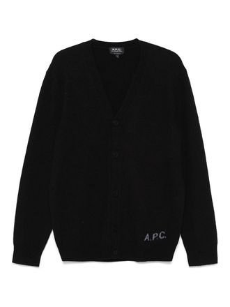A.P.C. A. P.C. Pull Col Rond - Noir