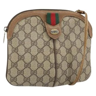 Gucci Sac d&eacute;paule Vintage Pre-owned - Femme - Pre-owned - Beige - Taille: ONE Size