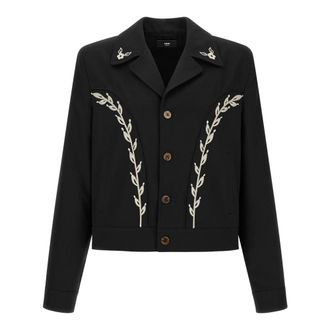 Amiri Western Jacket - - Jackets - Herren - Schwarzk - M