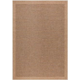 Puma Naturel - Tapis de salon aspect jute Beige et Noir 160x230cm