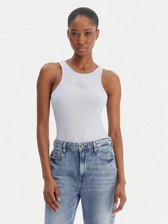 Guess Top W6RP39 KD092 Himmelblau Regular Fit
