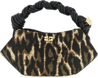 Ganni Femme, Sacs, Brun, Taille: ONE Size Metallic Cloque Mini Bou Bag