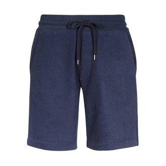 Vivienne Westwood Bermuda Shorts aus Baumwolle mit elastischem Bund - - Shorts - Herren - Blau - S