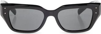 Dolce & Gabbana Femme, Accessoires, Noir, Taille: 52 MM Dg4462 Lunettes de soleil