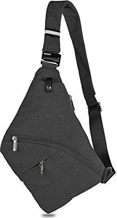 Generic TFixol Sac &agrave; bandouli&egrave;re pour homme - Poche poitrine sur le devant du corps - Poche d&eacute;paule tendance pour homme cool et pratique pour sortir