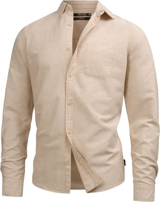 Indicode Herren Kepner Hemd mit Brust-Tasche aus Baumwolle | Herrenhemd f&uuml;r M&auml;nner Mojave, XL