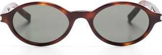 Saint Laurent Eyewear Jeanne Sonnenbrille - Braun