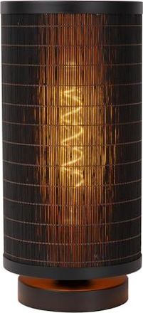 Lucide TAGALOG - Tischlampe - &Oslash; 15 cm - 1xE27 - Schwarz