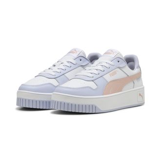 Puma Damen Carina Street Sneaker, White-Rose Quartz-COOL Weather, 40.5 EU