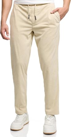 Indicode Herren INNemoto Pants Cord-Hose mit elastischem Komfortbund | Herrenhose Chinohose f&uuml;r M&auml;nner Fog, M